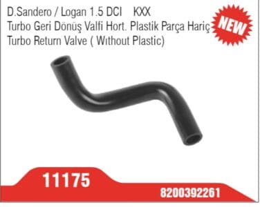 İbraş-11175 Turbo Geri Dönüş Valfi - 8200392261 - Oto Parçam